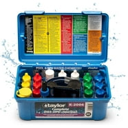 Taylor K-2006 Pool Water Tester Kit Complete with FAS-DPD Chlorine ...