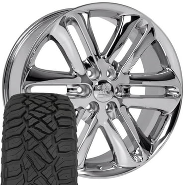 OE Wheels CV37 22 Inch Rims and Tires Fit Sierra 1500 Style 6x139.7 ...