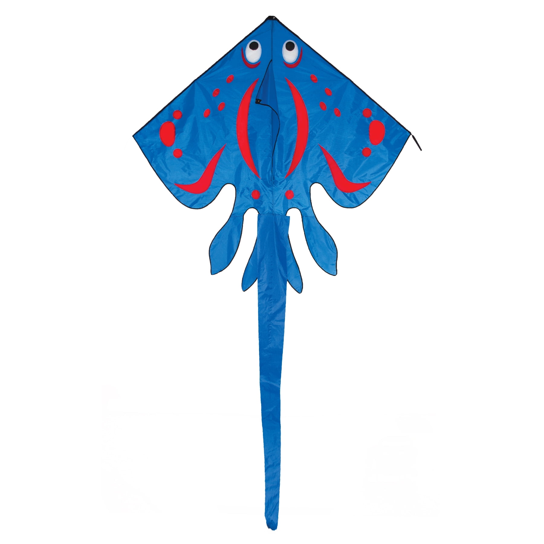 In the Breeze 3220 — Blue Stingray Kite - Large Single Line Kite ...
