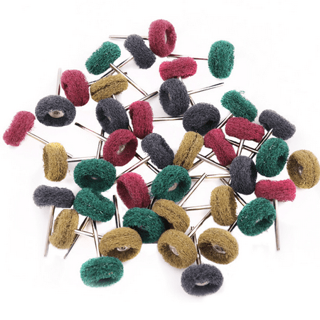 PERTTYUNG 40pcs Rotary Polishing Discs for Abrasive Grit Finishing ...