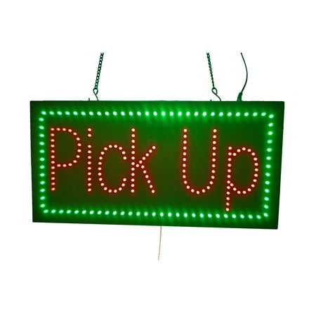 Pick Up Sign, TOPKING Signage, LED Neon Open, Store, Window, Shop ...