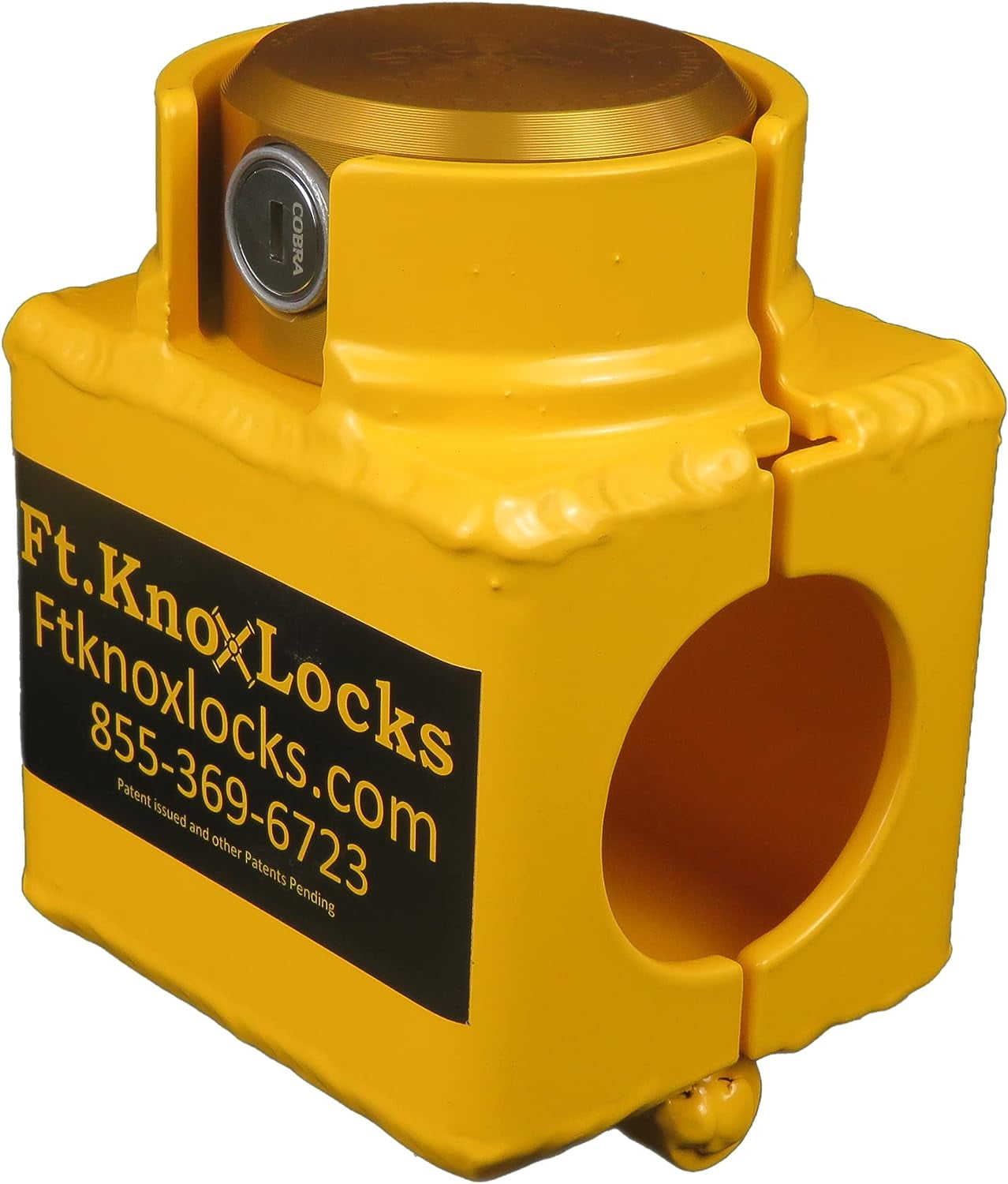 Bulldog Sliding Collar Coupler Lock Includes Cobra-Sidewinder puck lock ...