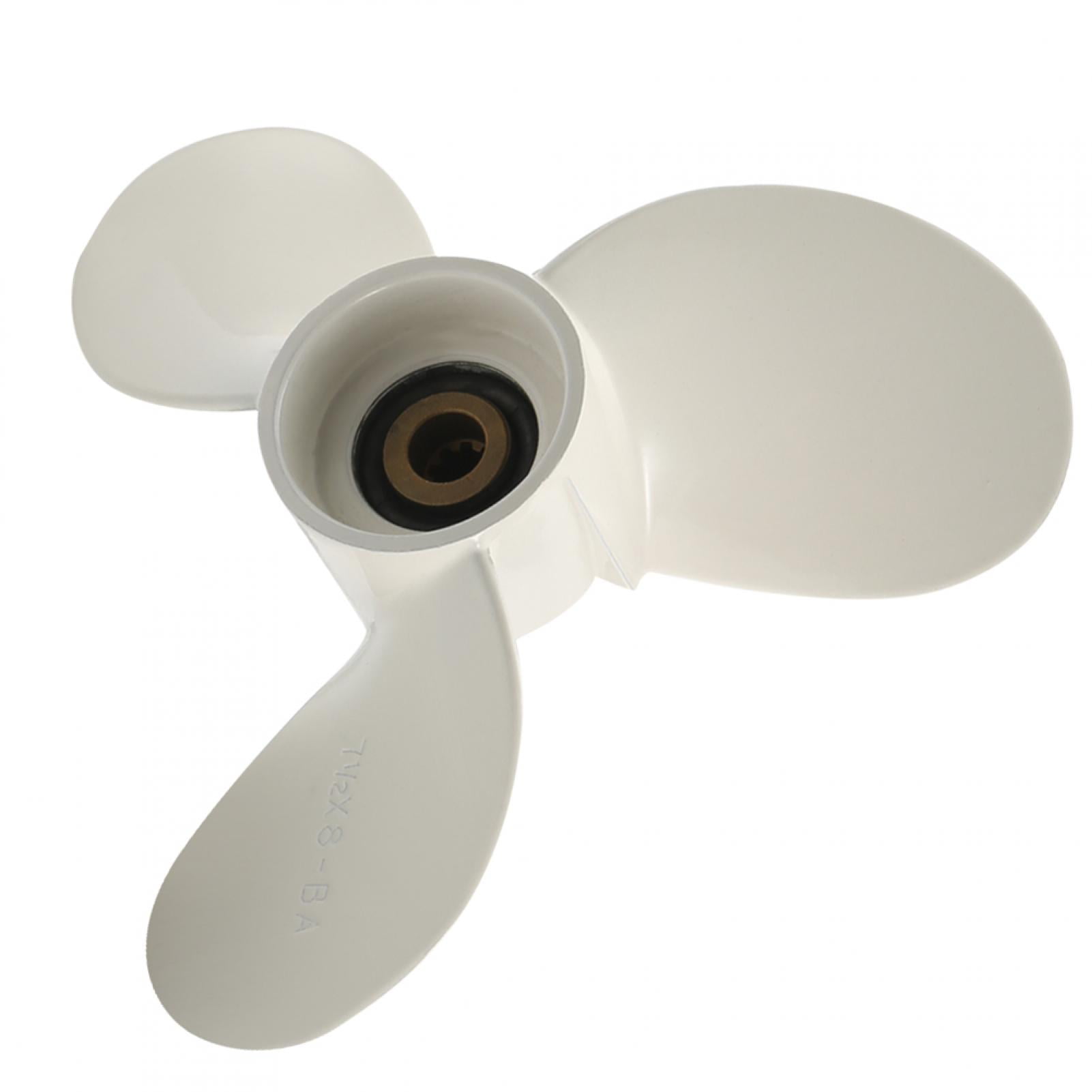 Motor fueraborda de hélice de aluminio de 3 palas 7 1/2 x 8 BA para ...