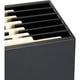 Classic Black Leather Vertical Letter Sorter - Walmart.com