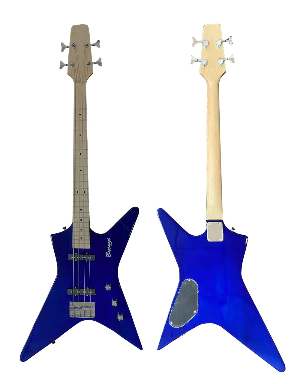 4 String Bass Short Scale Bolt On - Walmart.com