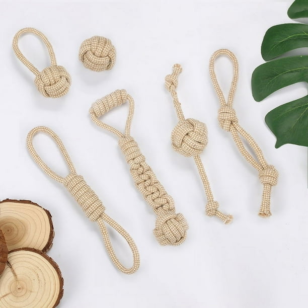 SHAR Natural Fluffy Cotton Dog Toy Safe Healthy Dog Ball Dog Accessory ...