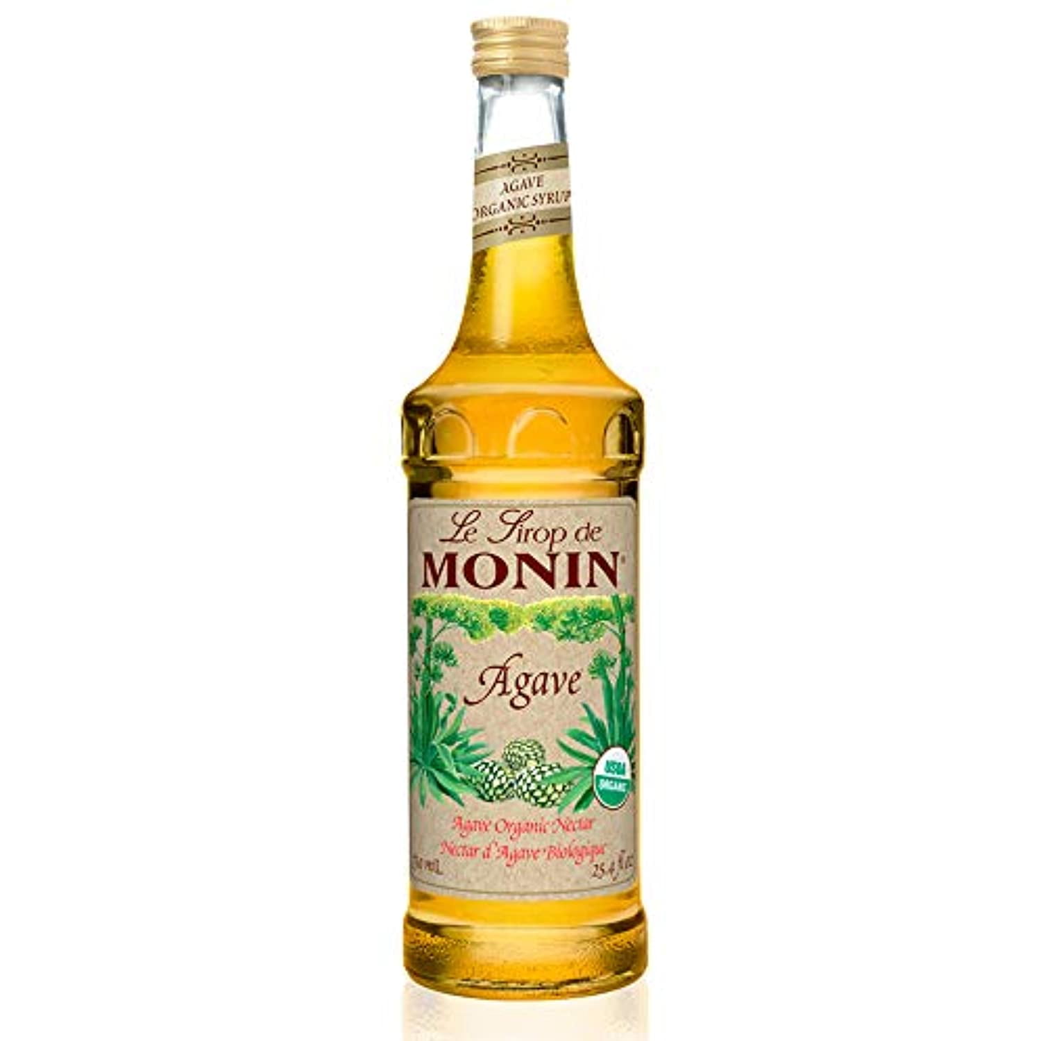 Monin - Organic Agave Syrup, Sweet And Full Flavor, Great For Any ...