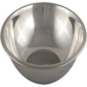 Vollrath Durable Stainless Steel 8 Qt Mixing Bowl with Flat Bottom and ...