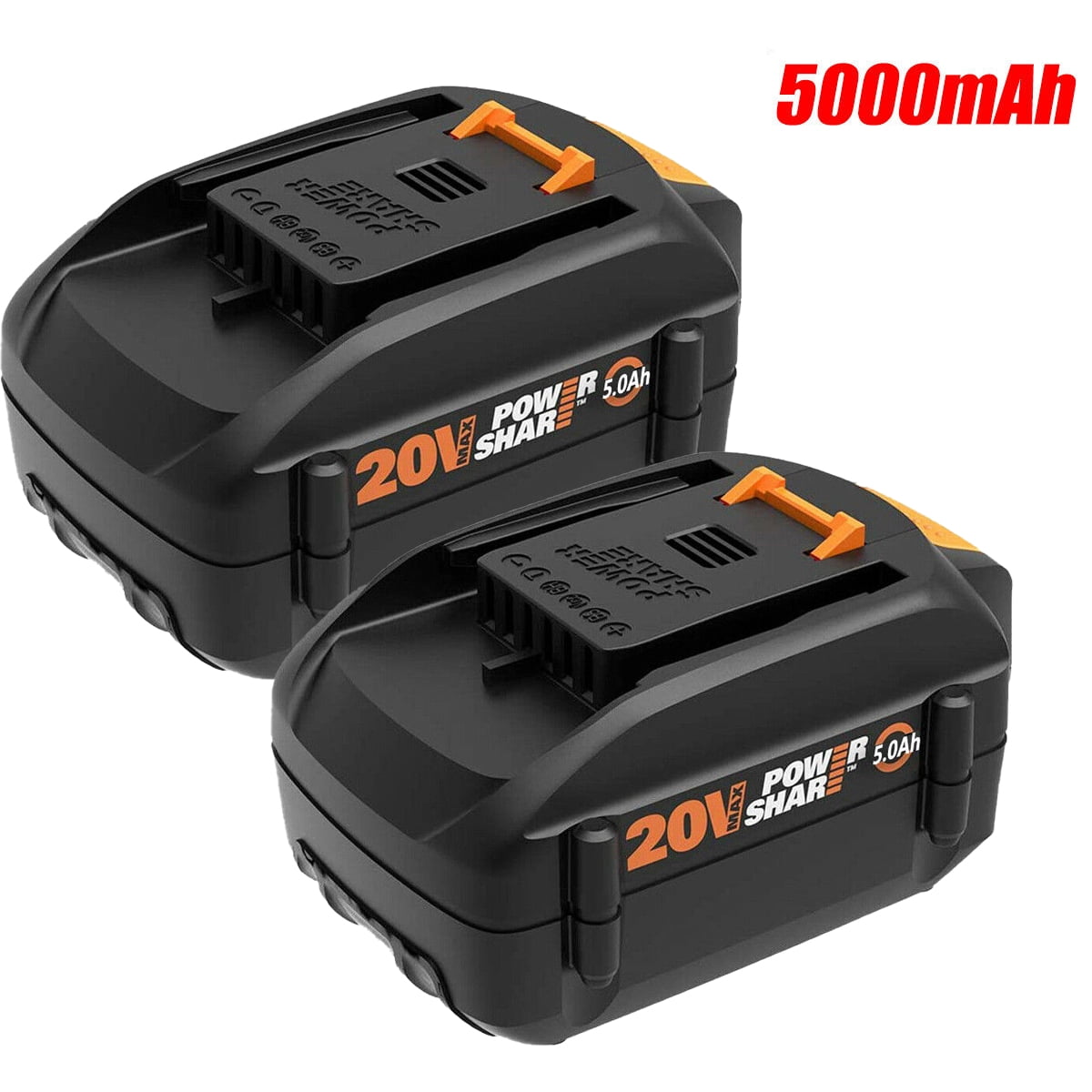 2Pack For WORX 20V MAX Extend Lithium Ion Battery WA3520 WA3525 WA3575 ...
