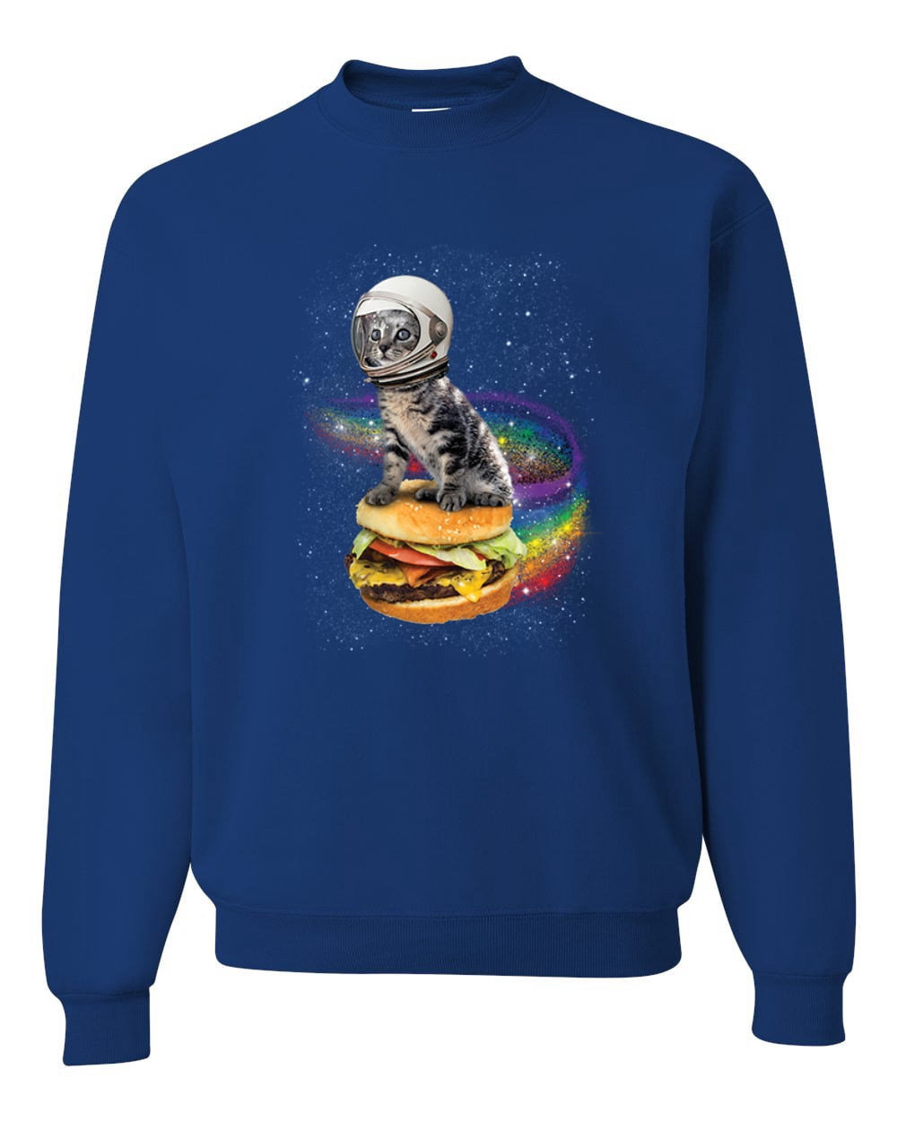 Cat Astronaut Crew Neck
