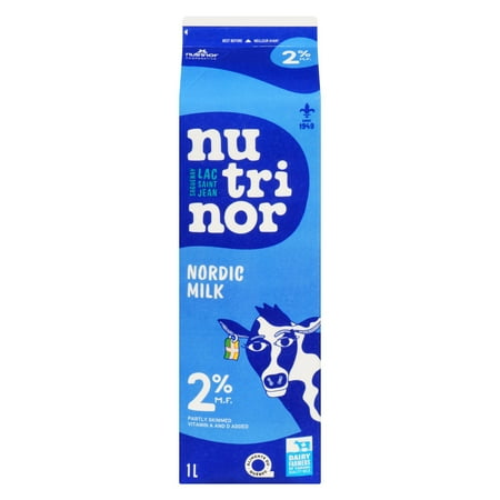 Milk 2% carton Nutrinor | Walmart Canada