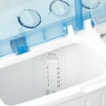 ZENSTYLE Compact Apartment Size Semi Top Load 17.6lbs Mini Twin Tub ...
