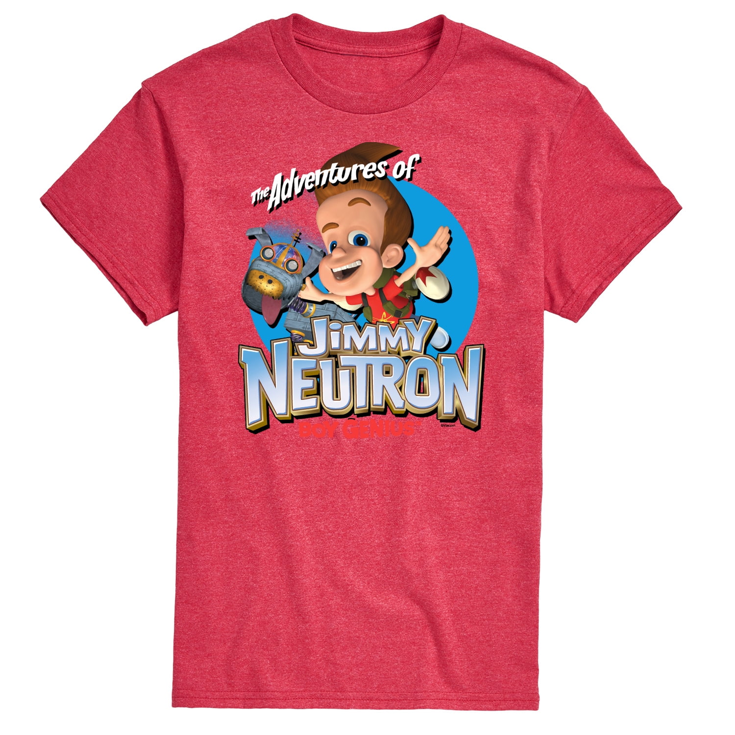 Jimmy Neutron - Boy Genius - Men's Short Sleeve Graphic T-Shirt ...