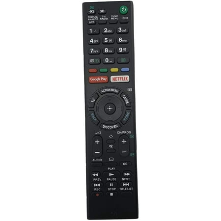 Remote Control for Sony TV RMT TZ300A RMF TX200P RMF TX200E RMF TX200U ...