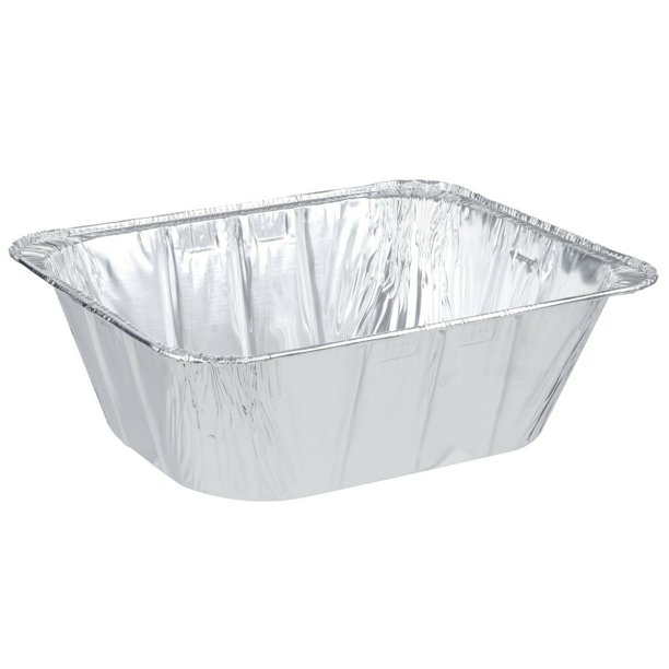Half Size Extra Deep Aluminum Disposable Pan with Alum Lid For Baking ...