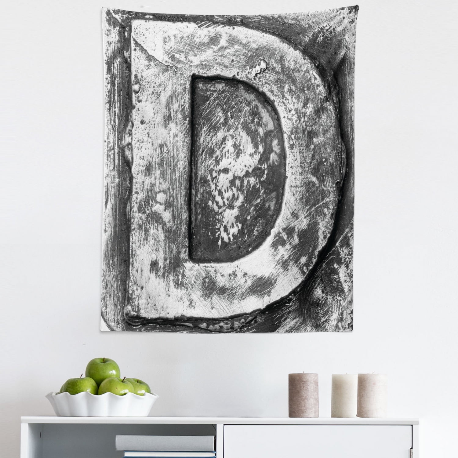 Letter D Tapestry, Alphabet D Letter Reference to Someone's Name ...