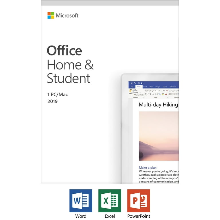 Word 2019 & Excel 2019-