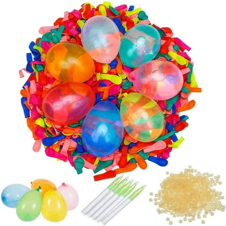 QUETO Water Balloons Refill Quick & Easy Kit,1000 Pack Water Bomb ...