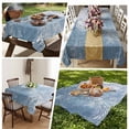 Abstract Water Ripple Table Cloth 52x70in, Waterproof Rectangle ...