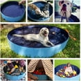 Silensys Dog Pool: Portable, Collapsible PVC Tub for Dogs/Cats/Kids ...