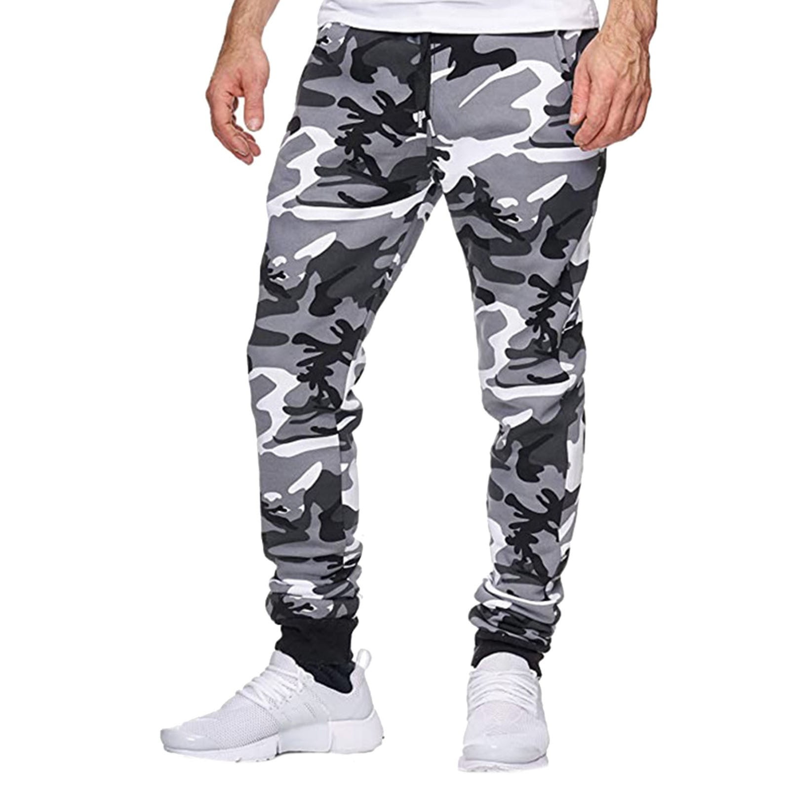 Outfmvch joggers for men Camouflage Shot Sports Jogging Fitness pants ...