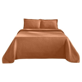 Levtex Home - Mills Waffle - Full Bedspread Set - Taupe Cotton Waffle ...