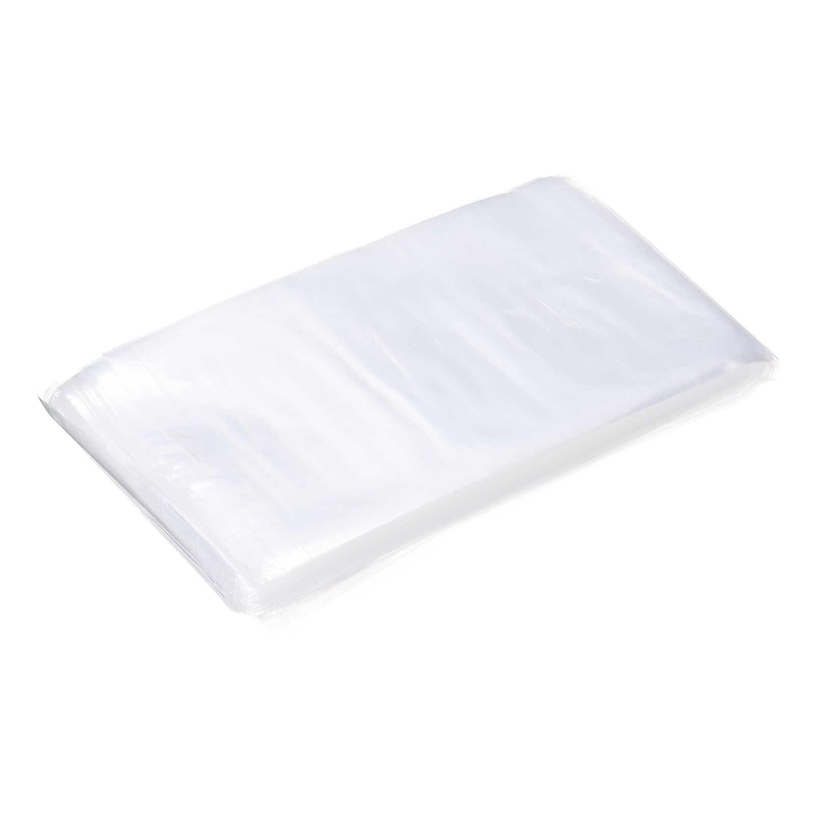 Click here for Unique Bargains 200 Pcs Clear Flat Open Plastic Po... prices