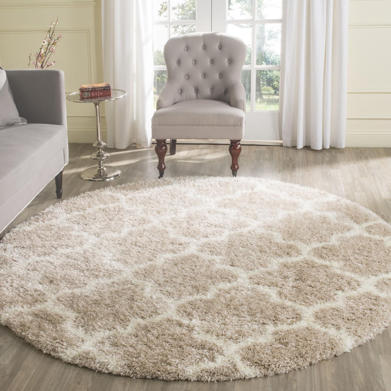 Click here for Safavieh Montreal Lennart Geometric Shag Area Rug... prices