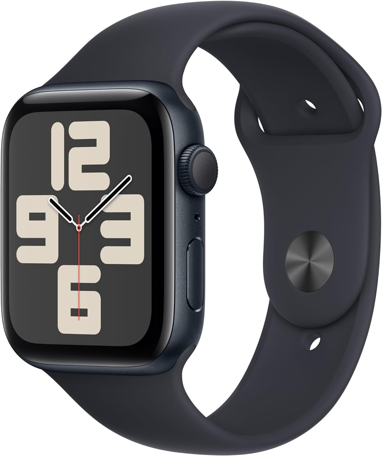 (Open Box) Apple, Watch SE Case Midnight Sports Loop Band, Midnight ...