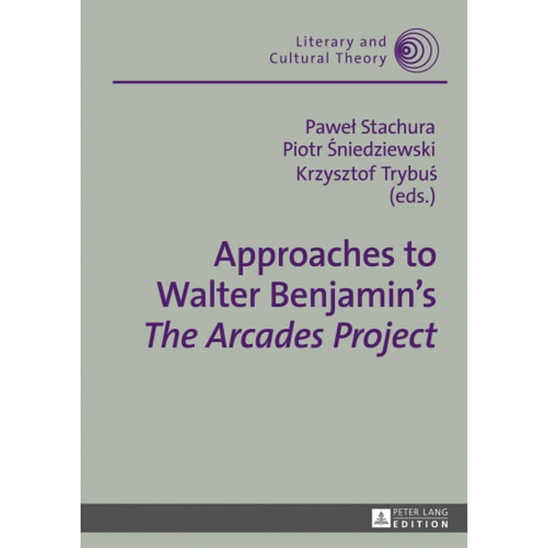 Approaches to Walter Benjamin's "The Arcades Project" (Literary ...