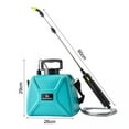 Rechargeable Electric Garden Plant Sprayer 1.35Gallon Battery Powered ...