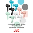 JVC Gumy Truly Wireless Earbuds Headphones, Bluetooth 5.0, Water ...