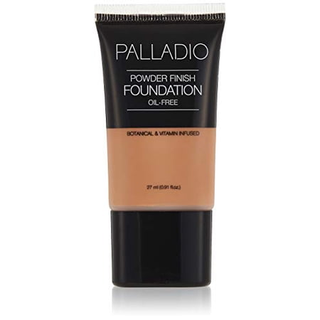 Palladio Powder Finish Liquid Foundation, Natural Matte Appearance ...