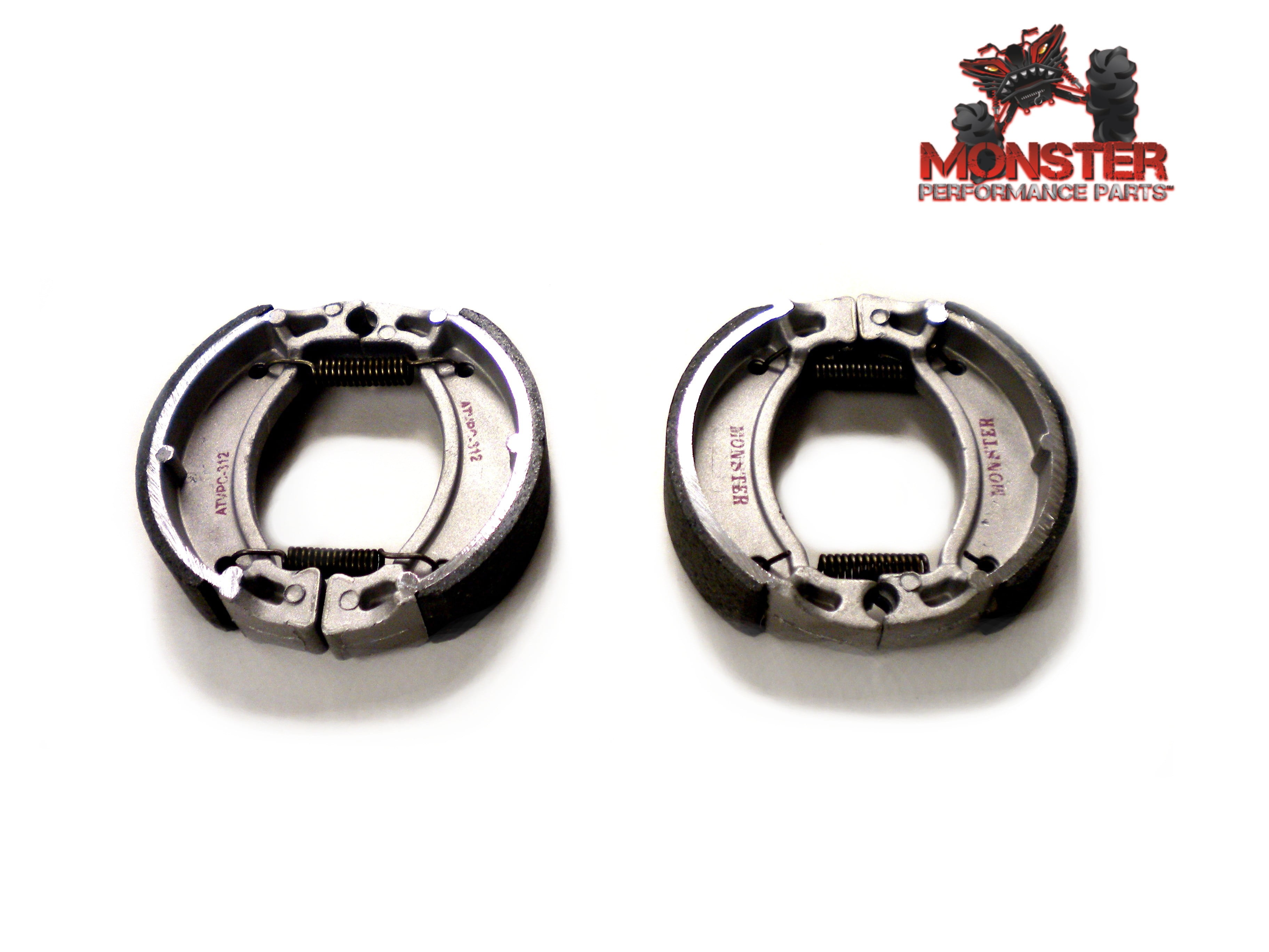 Monster Front Brake Set for Yamaha ATV 4BE-W253E-00-00, 4BE-W2536-00-00 ...