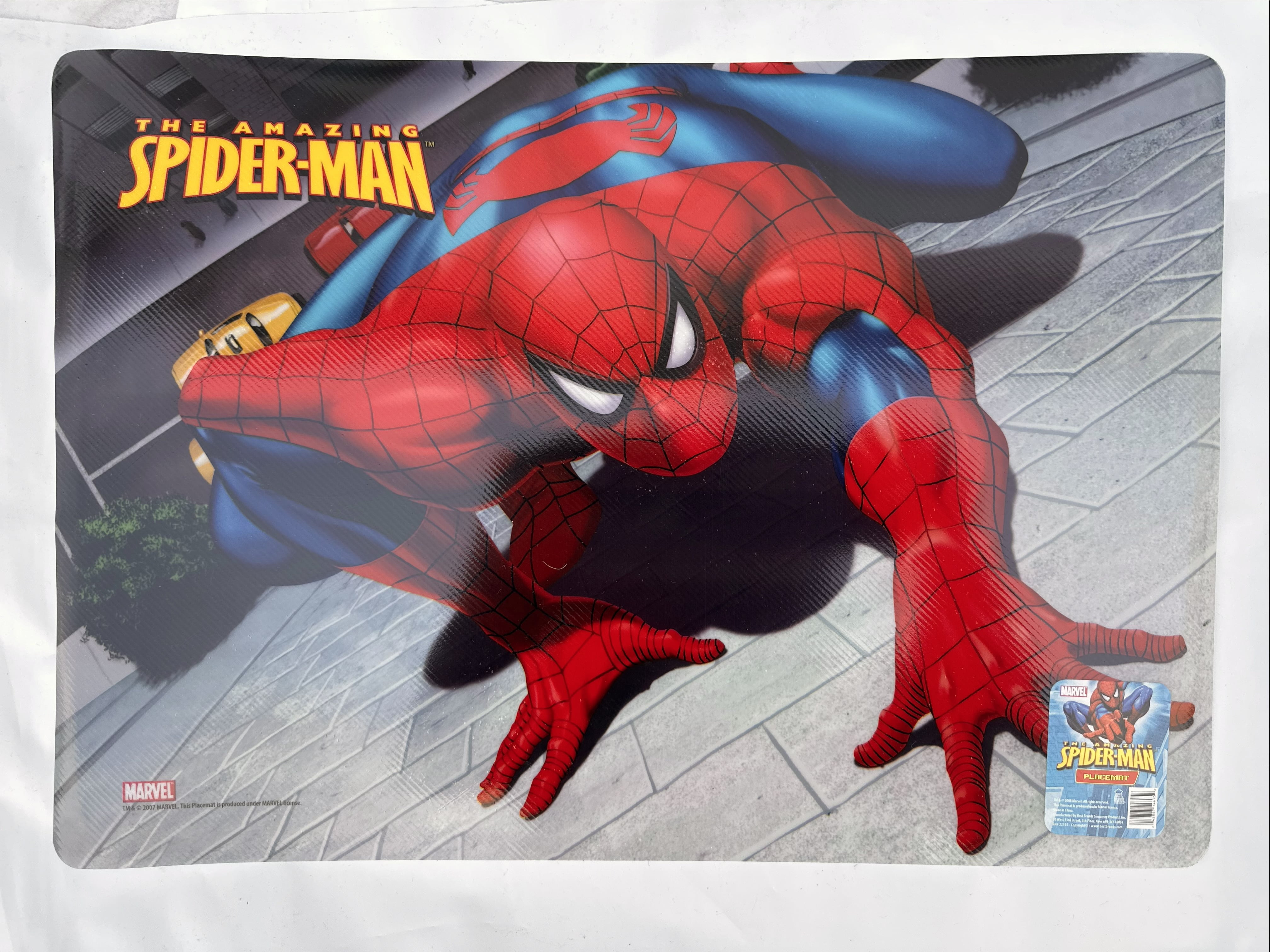 Marvel Crawling spiderman Placemat - Spider-man Kids Plzcemat - Walmart.com