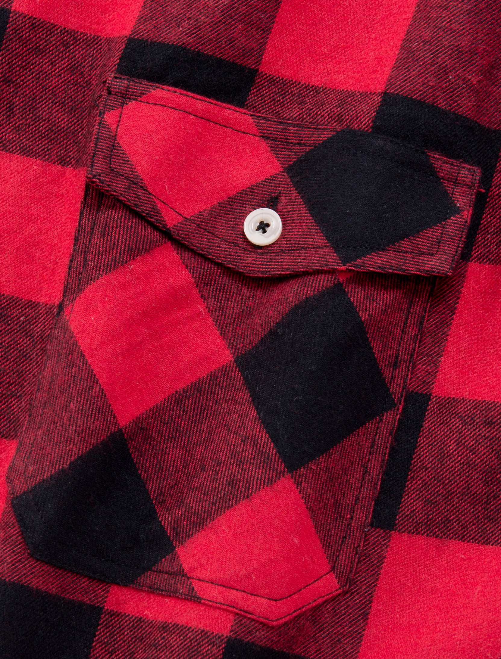 Men's Red Plaid Flannel Shirt - Casual Regular Fit in Nepal at NPR 4989 ...