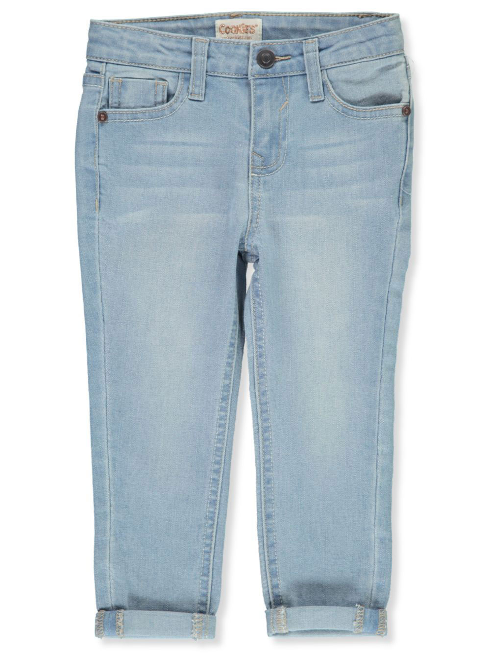 Cookie's Brand Girls' Roll Cuff Jeans (Big Girls) - Walmart.com