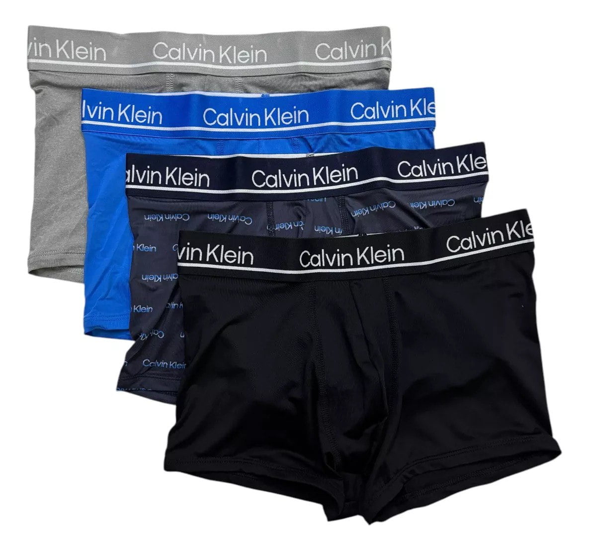 BÓXER LOW RISE TRUNK CALVIN KLEIN POLIESTER | Bodega Aurrera en línea