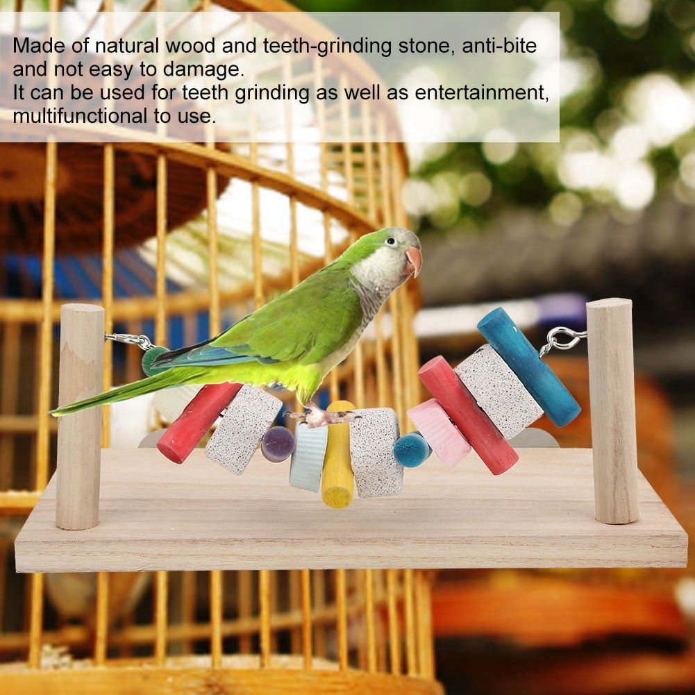 Click here for Zaqw Hamster Chewing Toy  Wood Jumping Platform An... prices