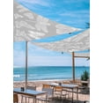 Black and White Wings Sun Shade Sail 6.5'X10' Flying Dragonfly ...