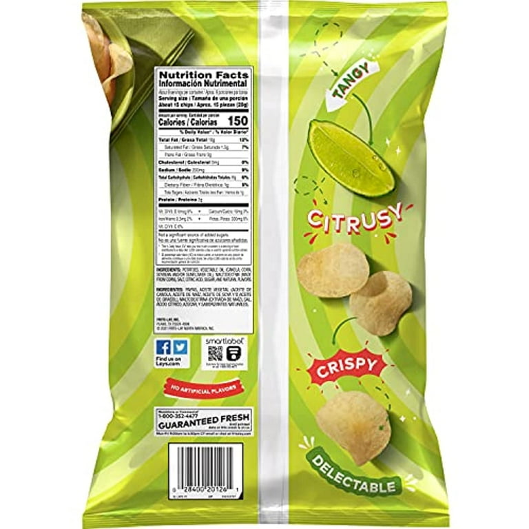 Lays Chip Bag Front And Back