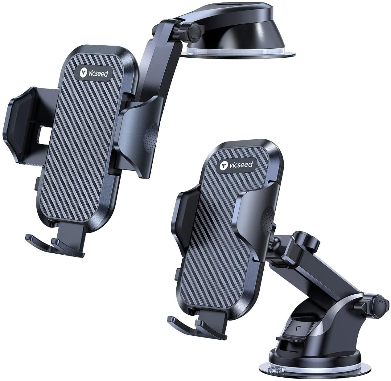 Universal Car Phone Mount & Full View Dashboard Phone Holder for Car ...