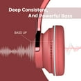 Over Ear Headphone, HiFi Audio Stereo & Wireless Bass Headset, w/ Mic ...