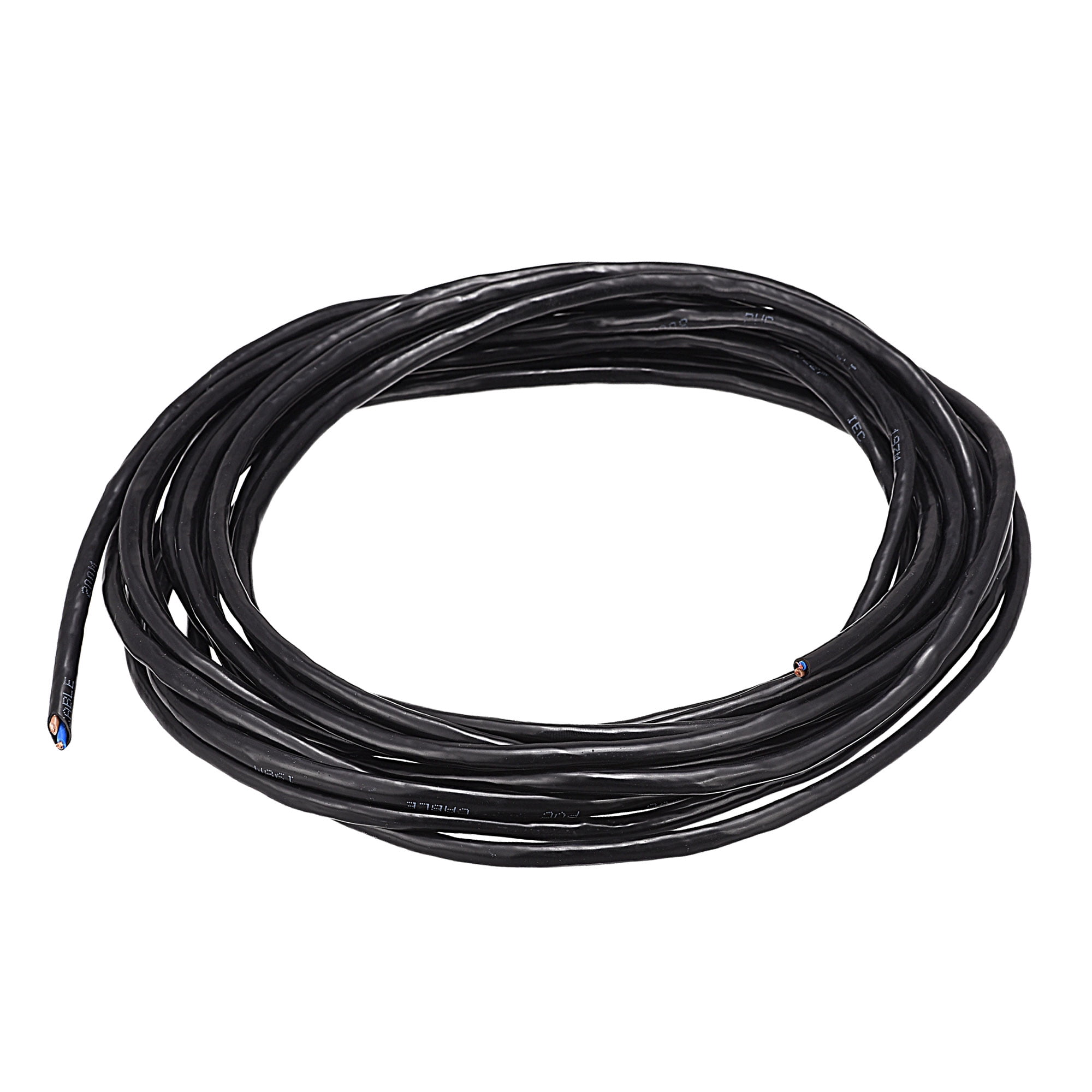 Uxcell Extension Wire Power Cable Copper Conductor 2 Core 20 AWG 25.5ft ...