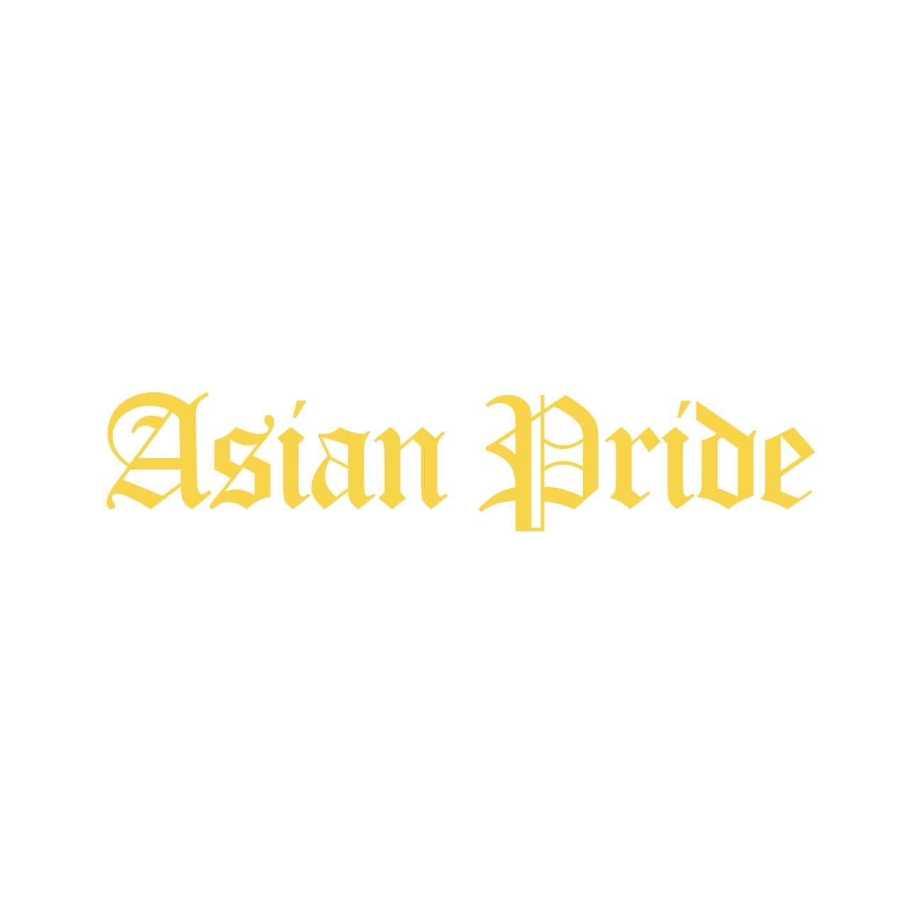 Asian Pride Sticker Decal Die Cut - Self Adhesive Vinyl - Weatherproof ...
