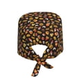 Cauagu Burger Fries Pattern 1 Pcs Working Caps,Adjustable Working Hats ...