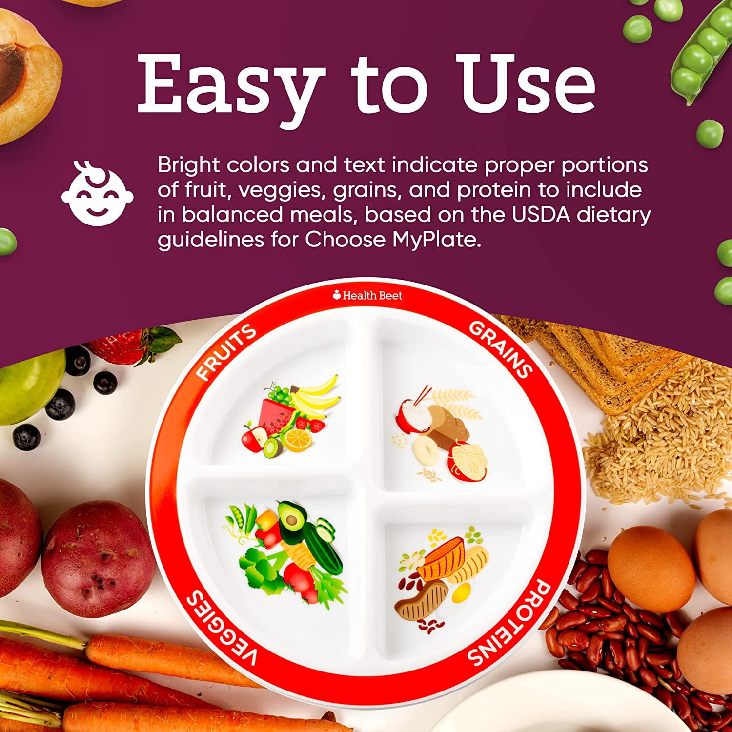 Myplate Serving Sizes Chart