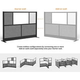 Stand Up Desk Store Workflow Modular Wall | 70'' x 48'' Wall ...