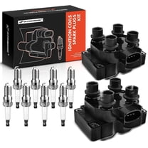 A-Premium Ignition Coil Pack Compatible with Ford Edge F-150 Fusion ...