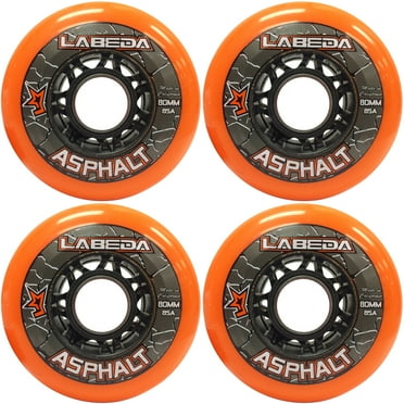 LABEDA WHEELS Roller Hockey GRIPPER ASPHALT 72/80 HILO - Walmart.com